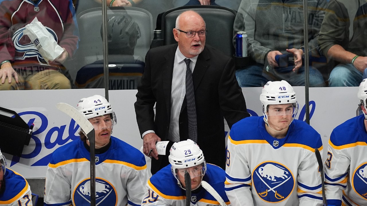 Sabres coach Lindy Ruff livid about hand-pass ruling, other calls vs ...
