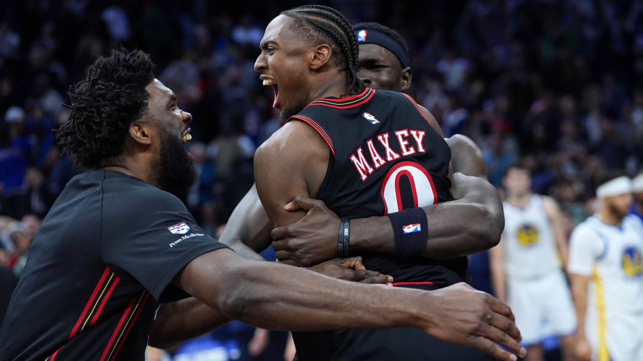 Edgecombe has go-ahead basket, Maxey a game-saving block as 76ers beat ...