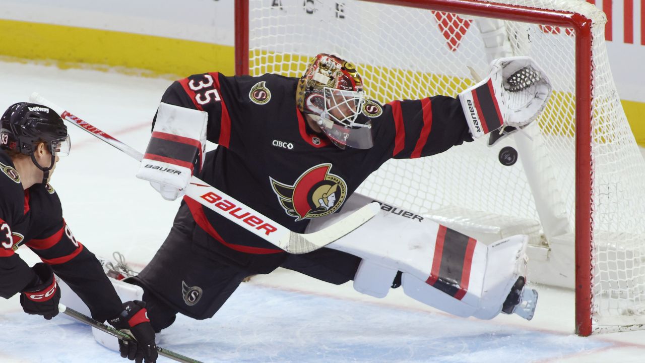 Senators' Linus Ullmark to start in net for critical game against ...