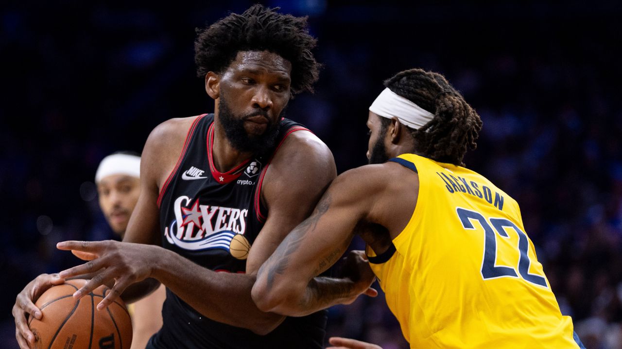 Embiid scores season-high 39 points to lead 76ers to win vs. Pacers ...