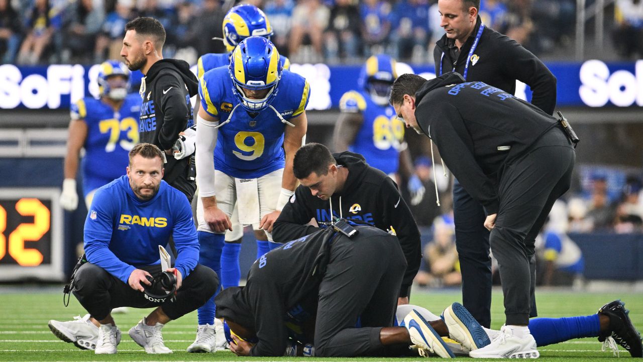 Rams' Davante Adams injures hamstring vs. Lions, may be out Thursday vs ...