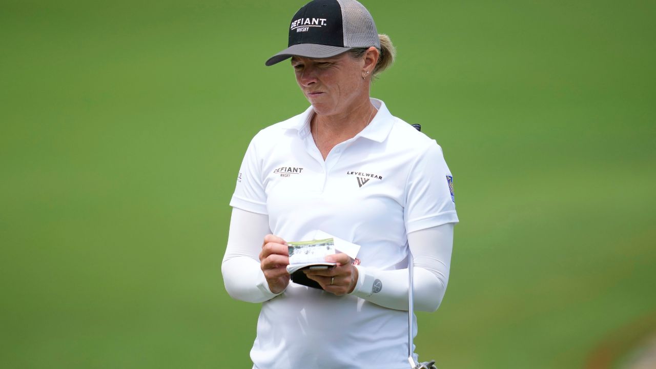 Canadian golfer Sharp says she played most of 2025 with injured knee ...