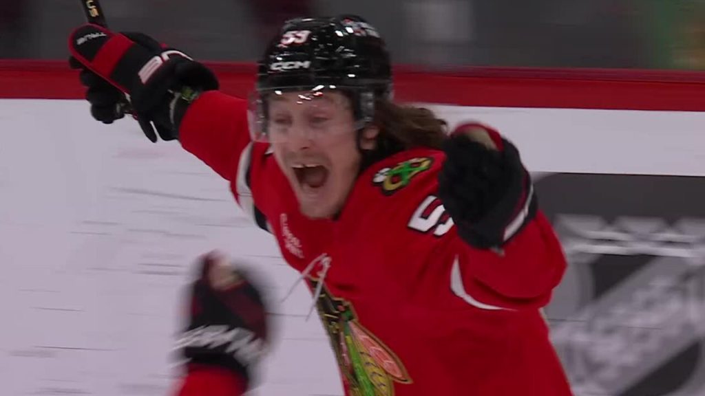 Blackhawks’ Bertuzzi caps hat trick with OT winner vs. Golden Knights