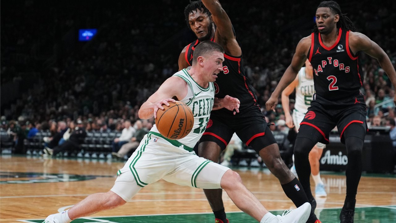 Pritchard scores 28 points as Celtics beat short-handed Raptors ...