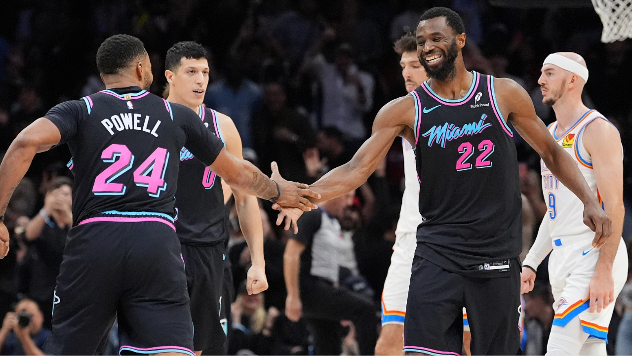 Andrew Wiggins' late three-pointer lifts Heat past Thunder - Sportsnet.ca