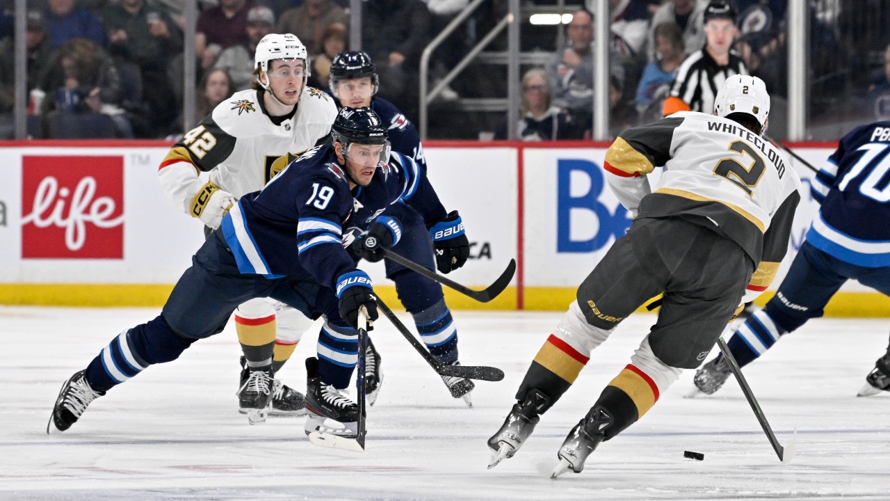 'Groundhog Day': Jets fall to Golden Knights in OT for 10th straight ...