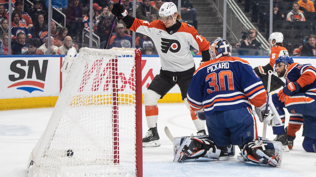 Oilers handed second straight loss as Tippett, Seeler lead Flyers to ...