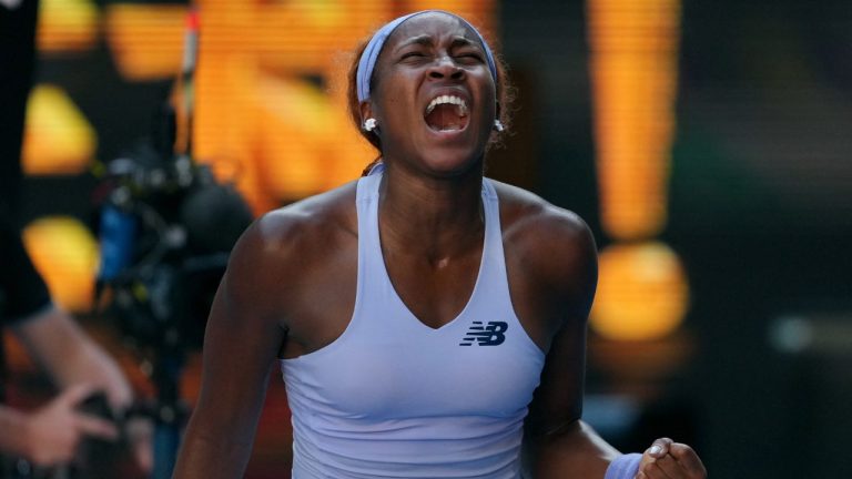 Gauff returns to Australian Open quarterfinals with win over Muchova ...