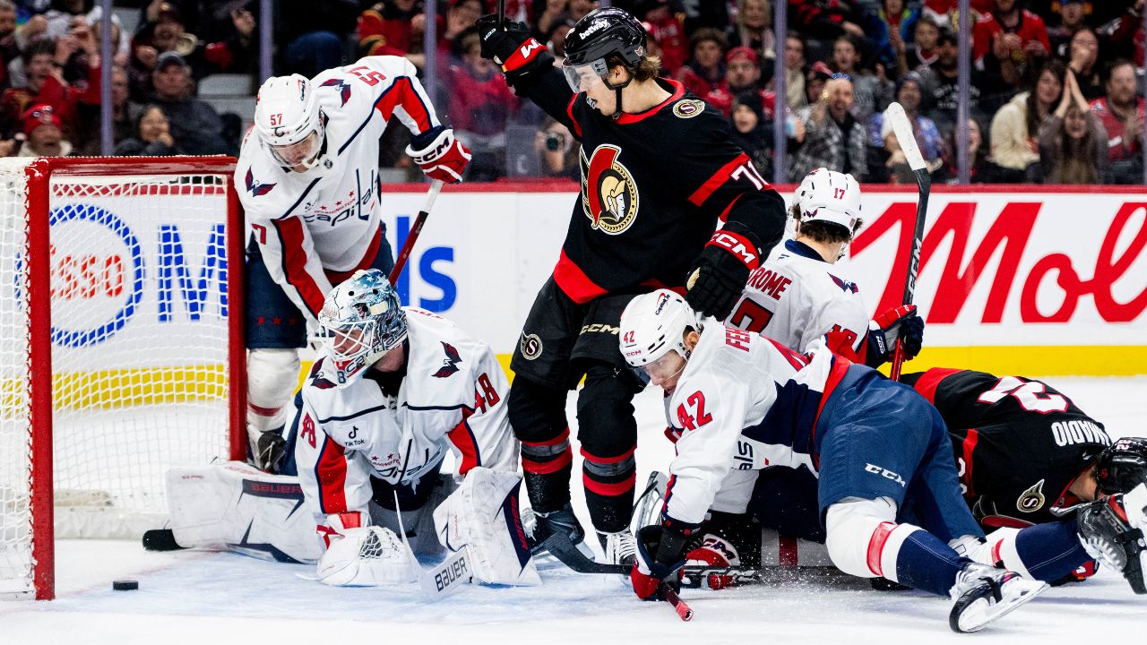 Batherson steps up for Chabot in win over Capitals, and teammates take ...