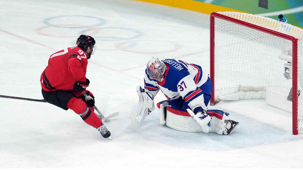 Connor Hellebuyck comes up big as U.S. downs Canada in OT of gold-medal ...