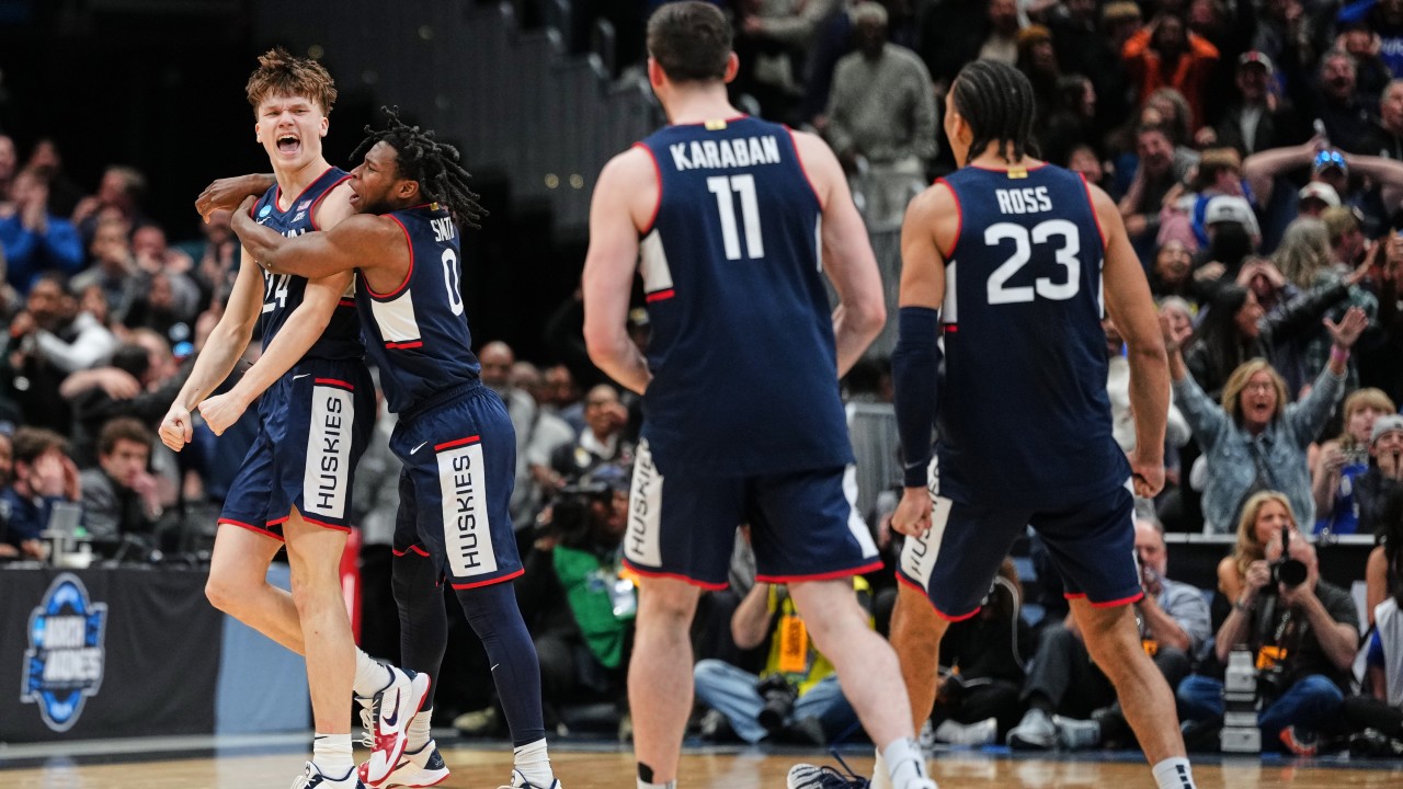UConn eliminates No. 1 Duke with three-pointer in final second ...
