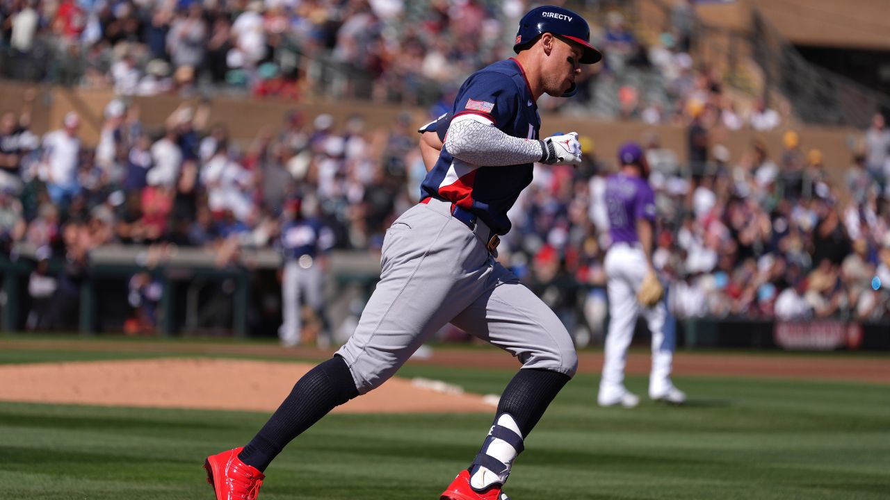 U.S. captain Aaron Judge crushes 453-foot homer in preparation for WBC ...