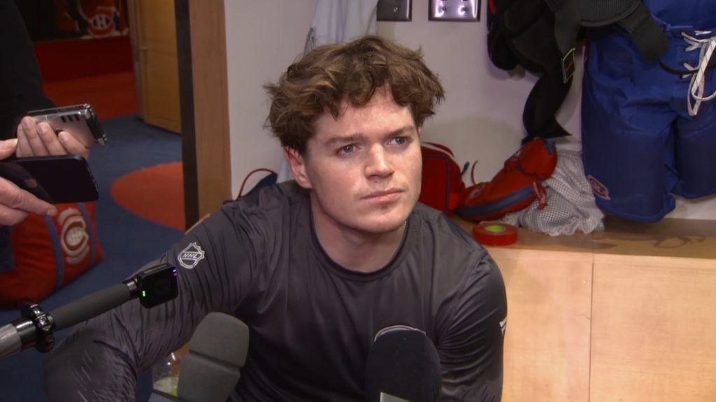 ‘No words’: Caufield on how special playoff hockey is in Montreal