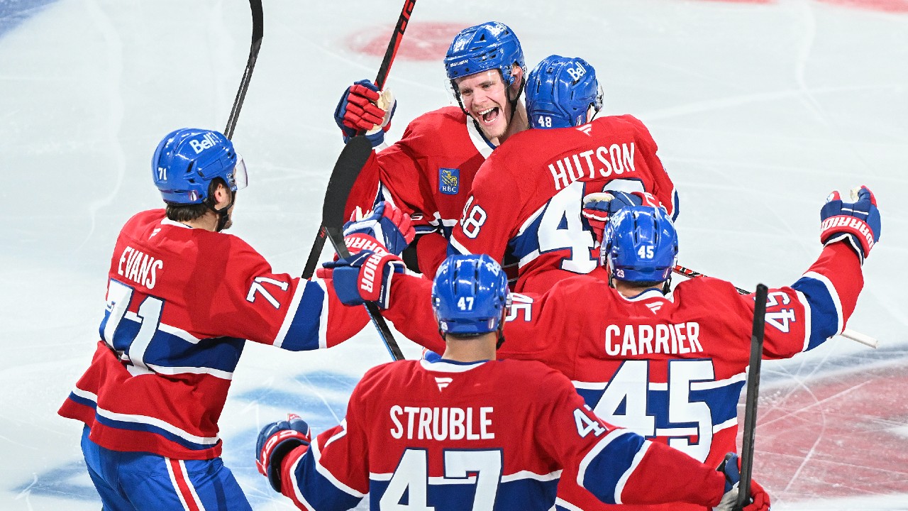 Hutson scores overtime winner as Canadiens top Lightning in Game 3 ...