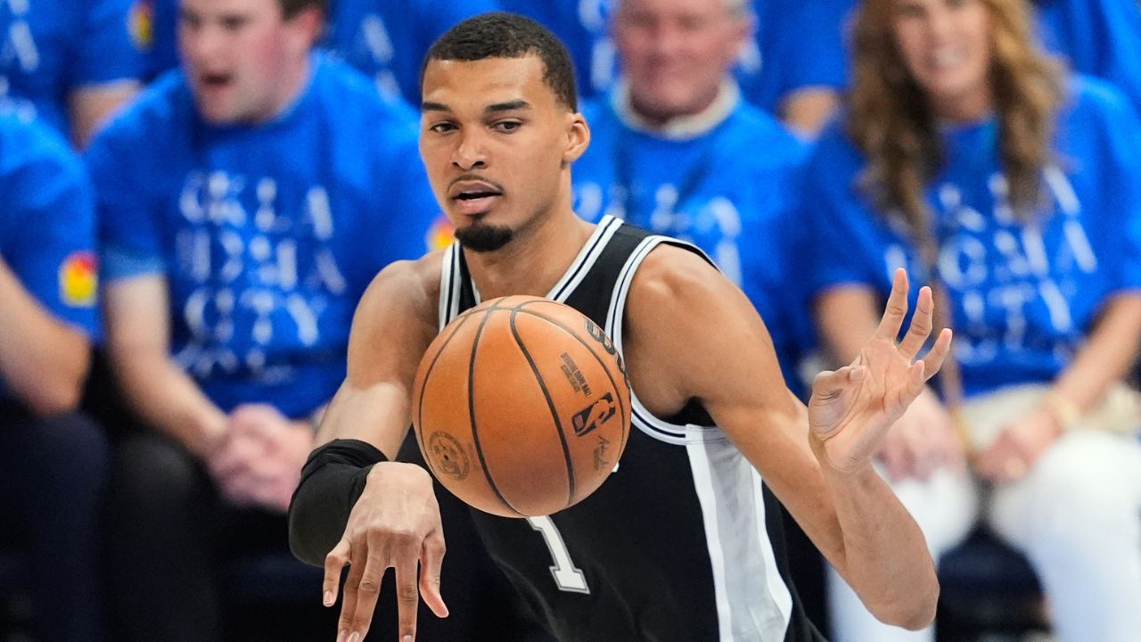 Wembanyama powers Spurs to 2OT victory over Thunder in Game 1 of WCF ...