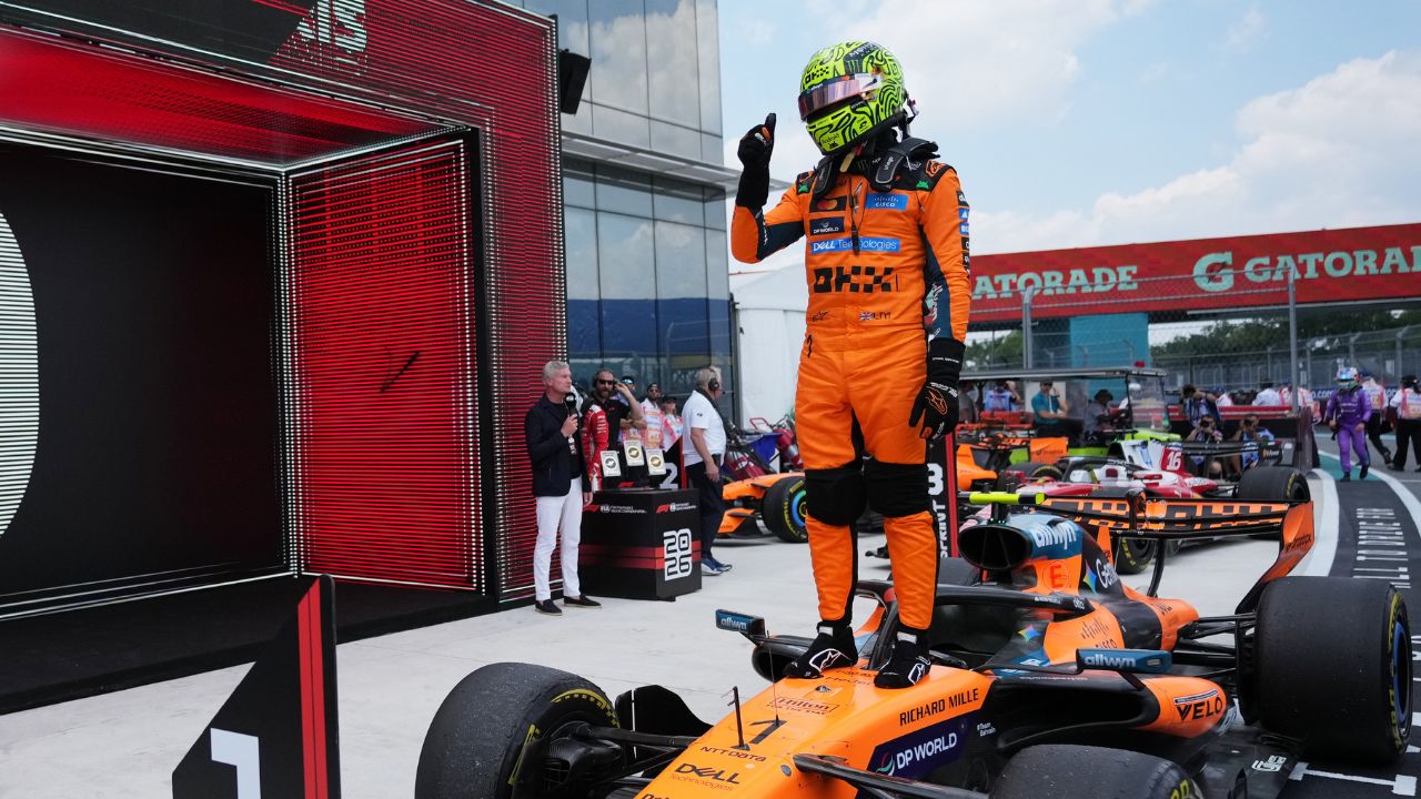 Mercedes' podium streak ends in Miami as McLaren delivers 1-2 punch ...