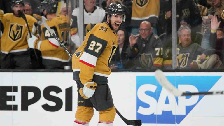 Theodore scores game-winner as Golden Knights beat Hurricanes in 2OT ...