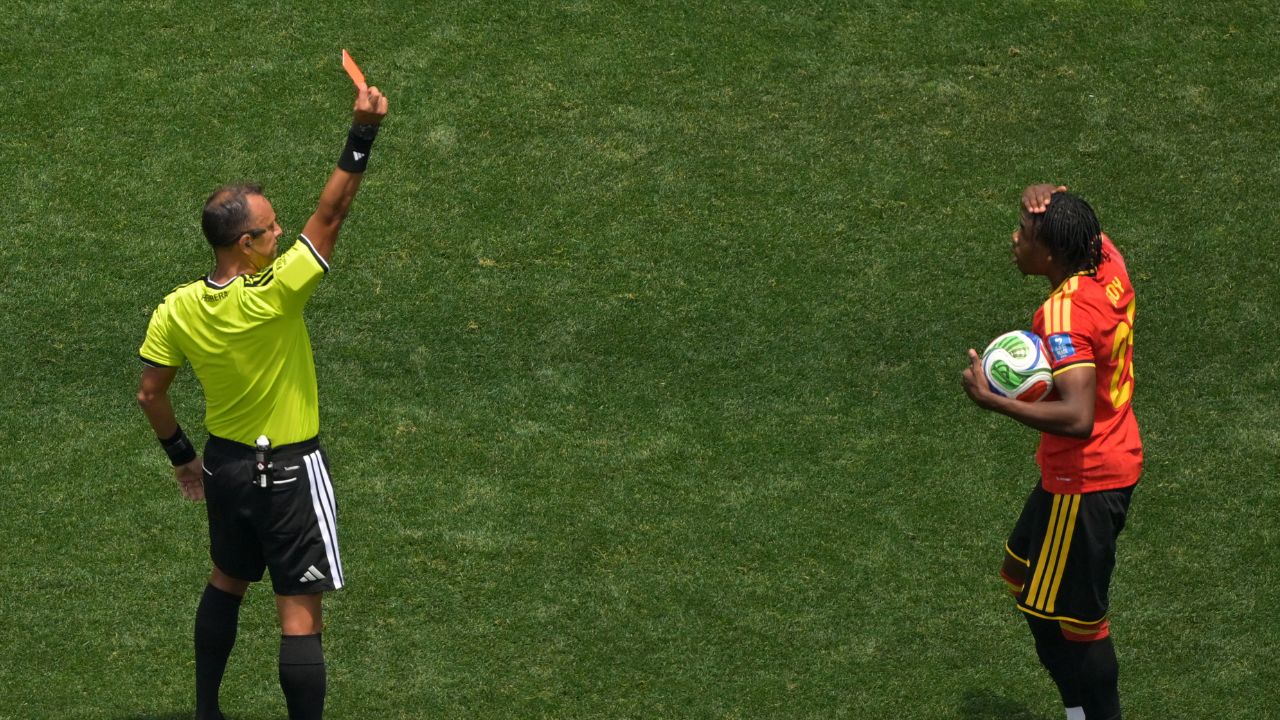 Eighth World Cup red card ties Qatar and Russia editions for combined ...